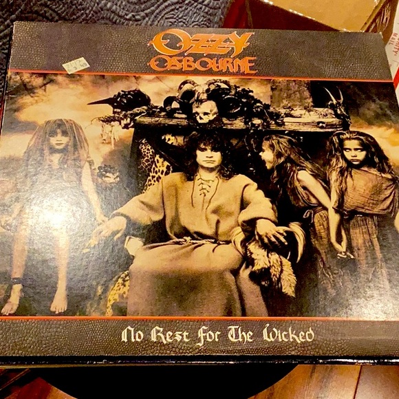Media | No Rest For The Wicked First Pressing 1988 Ozzy Osbourne Cbs ...